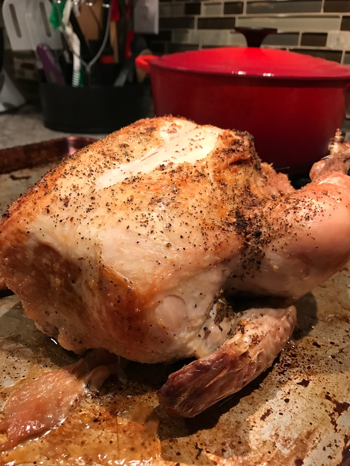 Roasted Chicken in a Paper Bag #CooktheBooks | Our Good Life