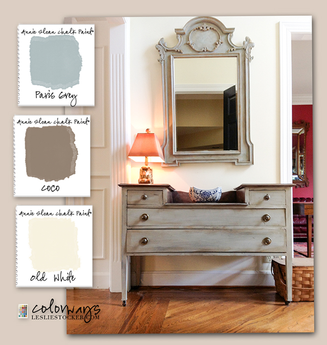 Colorways: Vintage Dressing Table