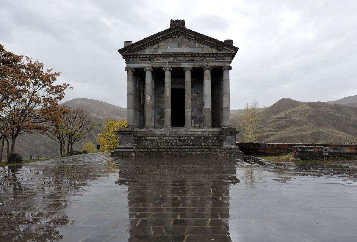 bensozia: The Temple at Garni, Armenia