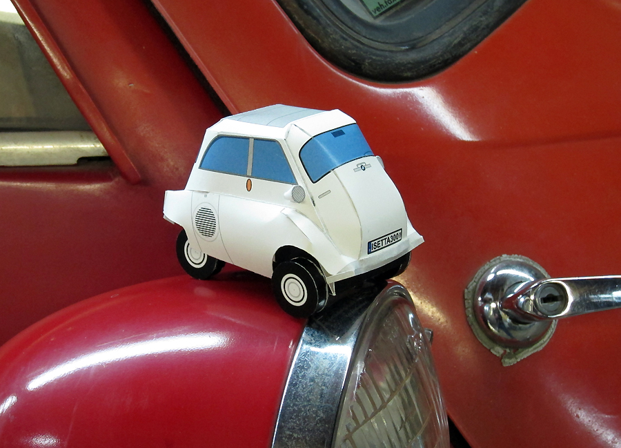 BZ's BMW Isetta 300's: Microcar Papercraft
