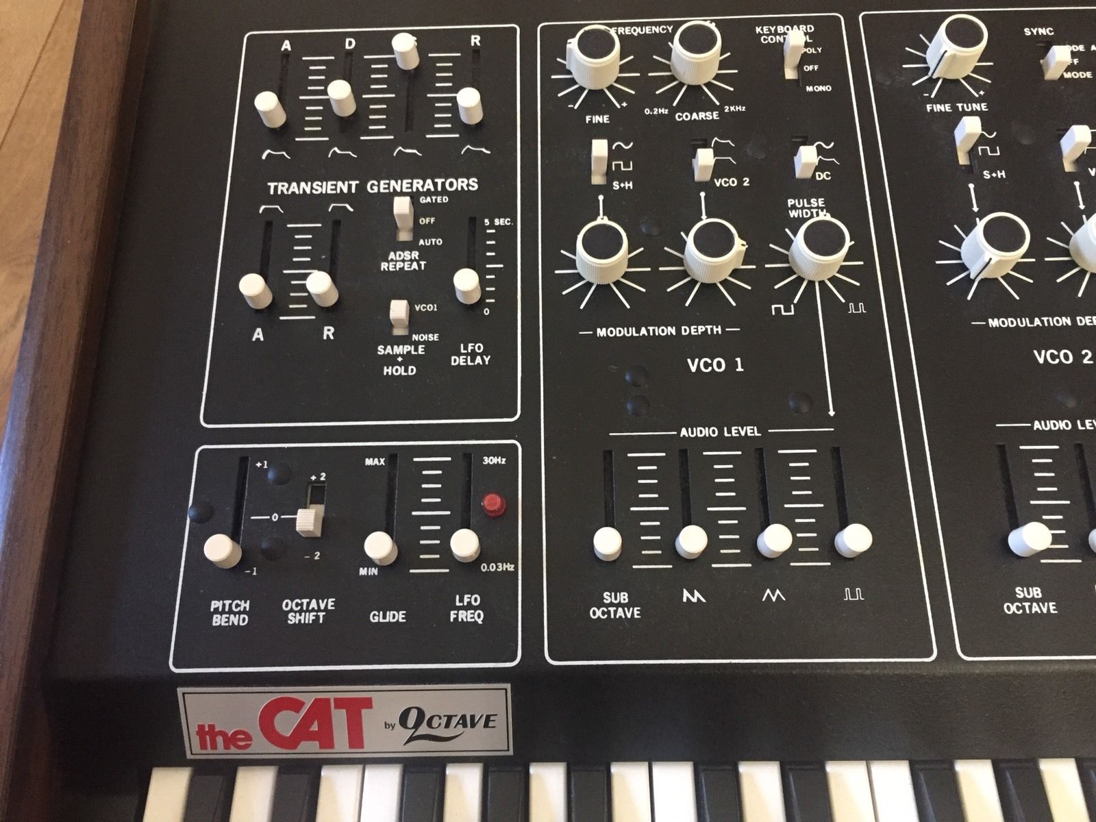 MATRIXSYNTH: Octave the Cat SRM II Synthesizer SN G 1171