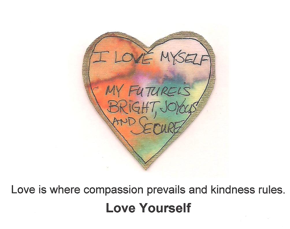 Lightarted Living: Lightarted Postcard--Love Yourself Lightarted Living: Lightarted Postcard--Love Yourself