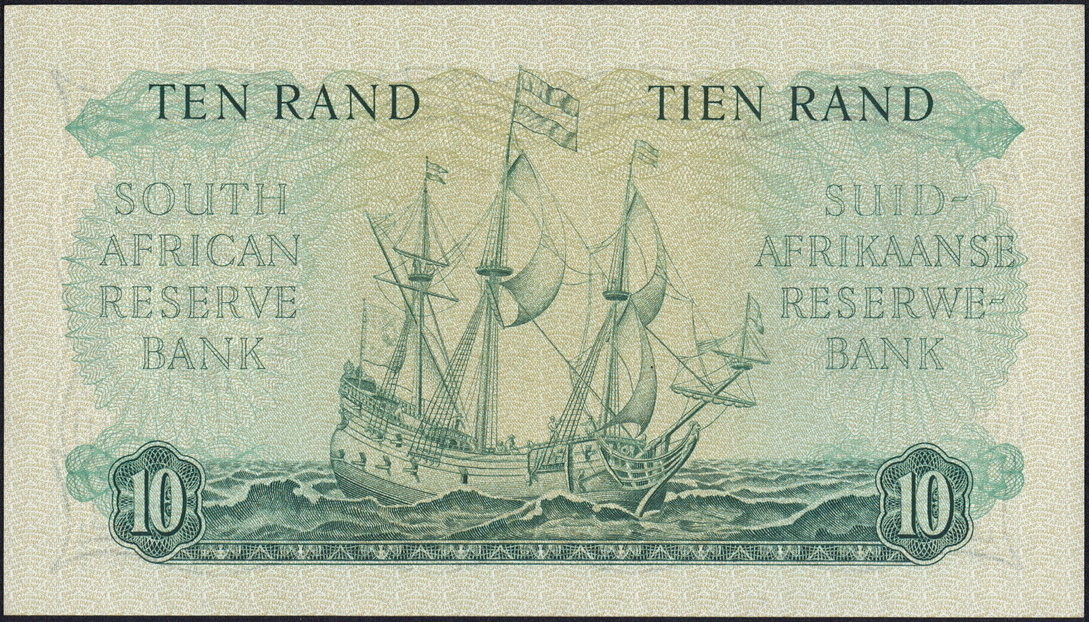 My Currency Collection: South Africa Currency 10 Rand banknote 1961 Jan ...