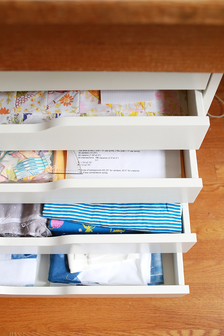 In Color Order: Tips for Storing Projects in Progress (WIPs)