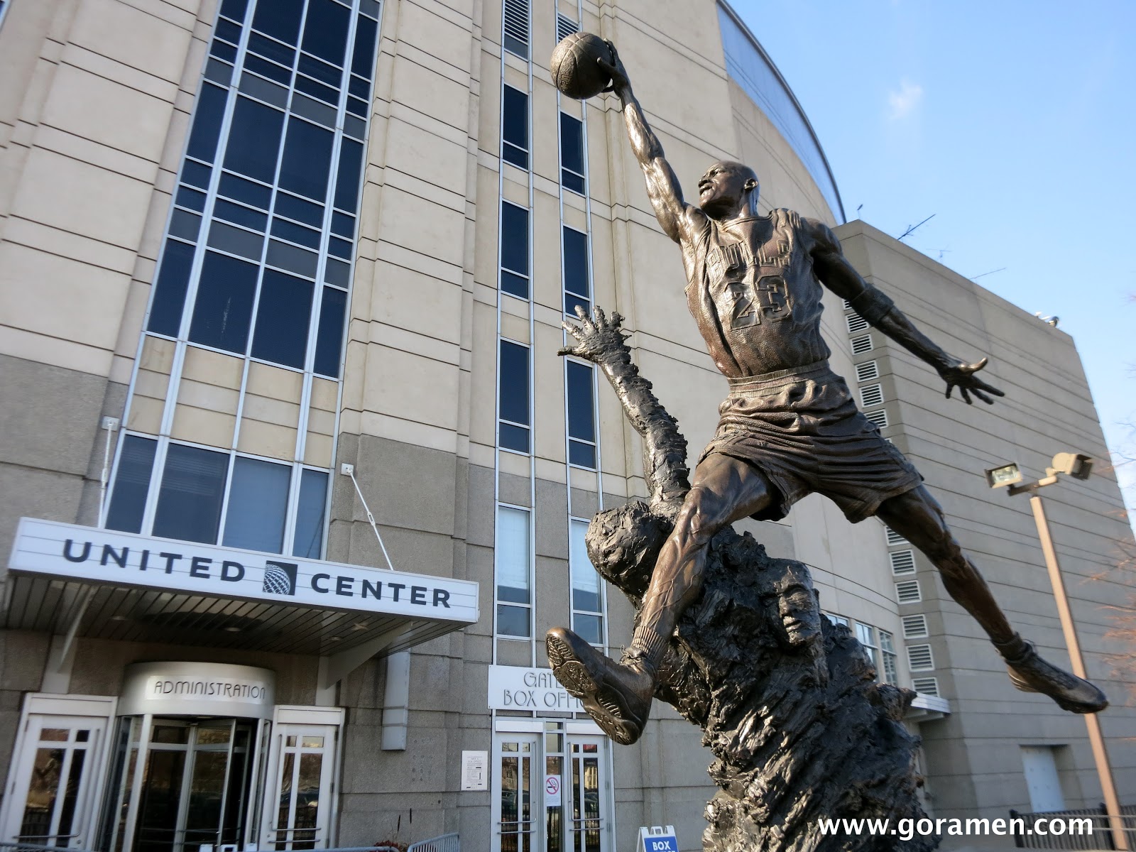 What Statues Are Outside The United Center at Ralph Rutter blog
