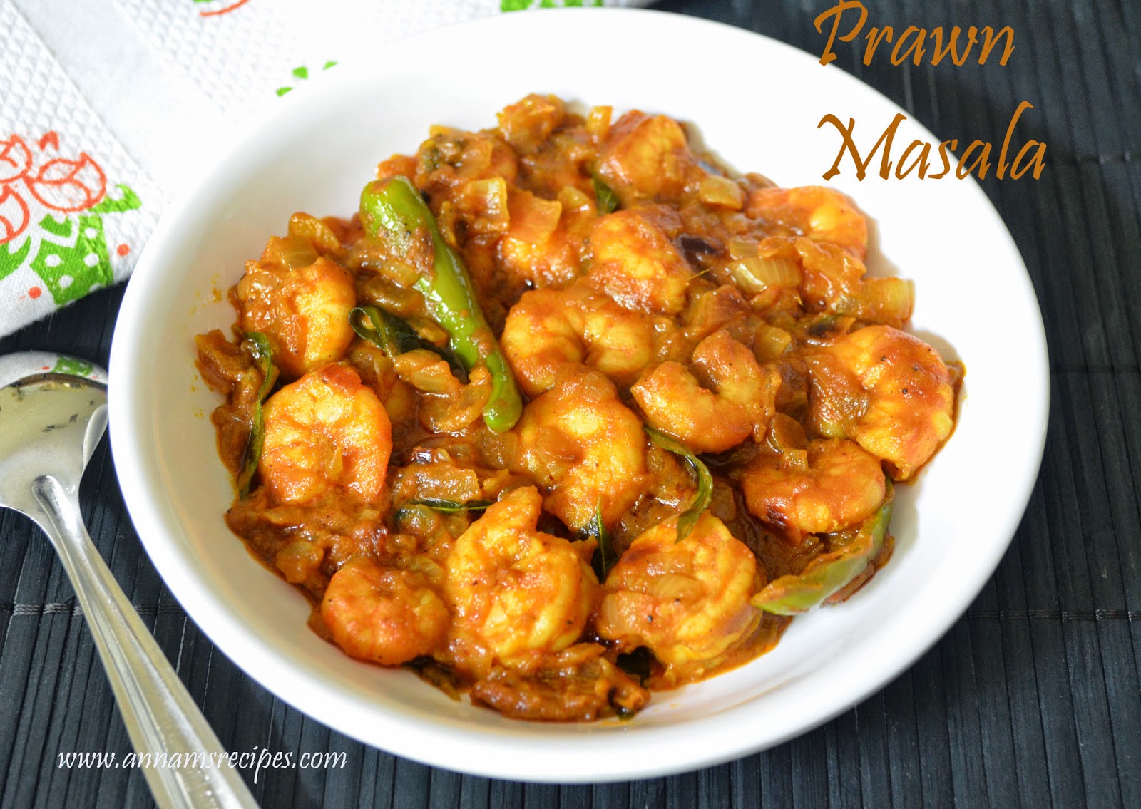 Prawn Masala - Annam's Recipes