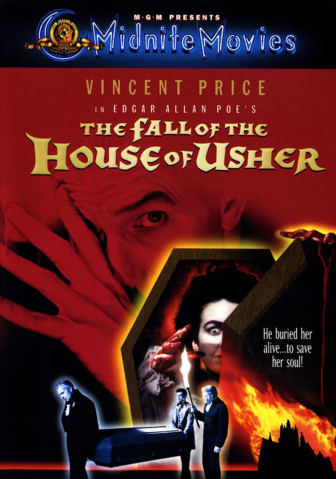 blu-ray and dvd covers: MGM MIDNIGHT MOVIES DVDS