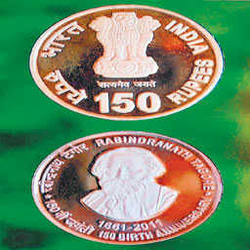 150 Rupee Coin and 10 Rs Polymer Note | ALLROUNDER