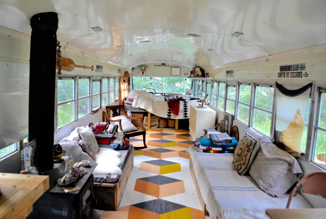 Stephanie's Bus Home + Tips for Fulfilling, Creative Living in Nature ...