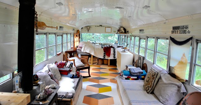 Stephanie's Bus Home + Tips for Fulfilling, Creative Living in Nature ...