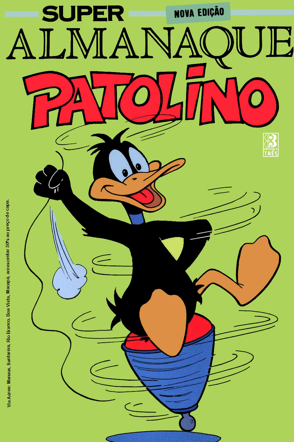 ROCK & QUADRINHOS SCANS: SUPERALMANAQUE PATOLINO 1(ED.TRÊS)-1985