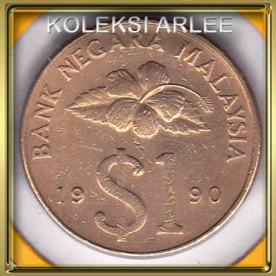Koleksi Matawang Dan Syiling Arlee: 1 RINGGIT SYILING MALAYSIA