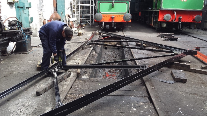 Tanfield Railway Blog: Trusses & Buffers