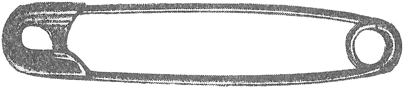 Antique Graphics Wednesday - Safety Pins - Knick of Time