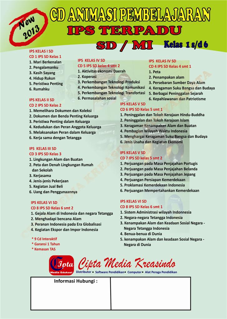 CD INTERAKTIF MULTIMEDIA SD/MI, SMP/MTs, SMA/MA: ANIMASI CD INTERAKTIF ...