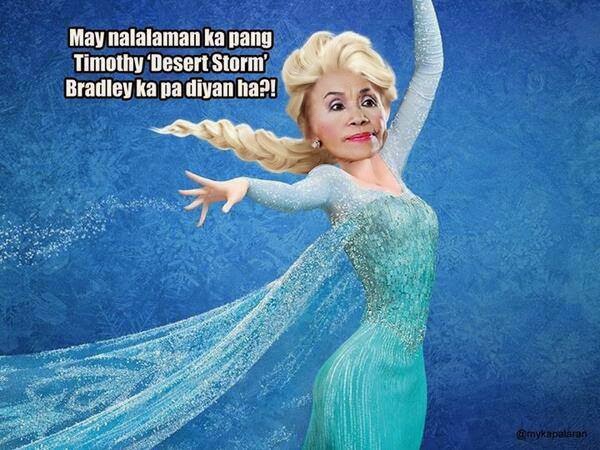 Mommy Dionisia the PacMom Funny Frozen Pic | KowtZ — Pinoy Quotes and Jokes