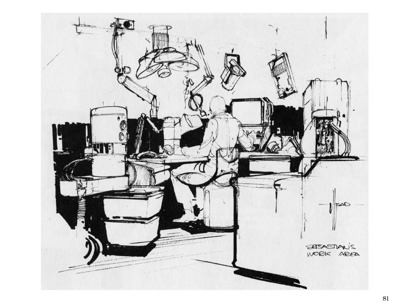 Animopus: Blade Runner Sketchbook (1982) Part 5: Holo/Message Unite ...