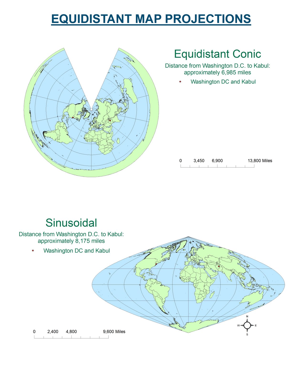 Equidistant Projection