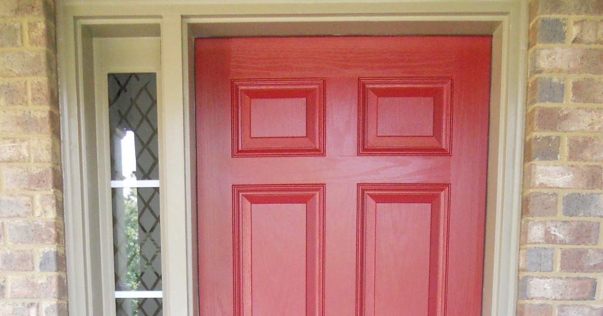 A Red Front Door