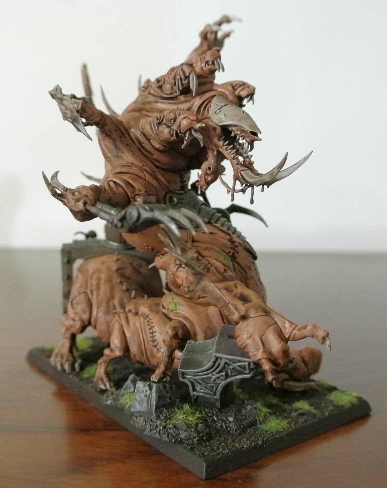 Reno's Wargaming Blog: Showcase: Skaven Hell Pit Abomination
