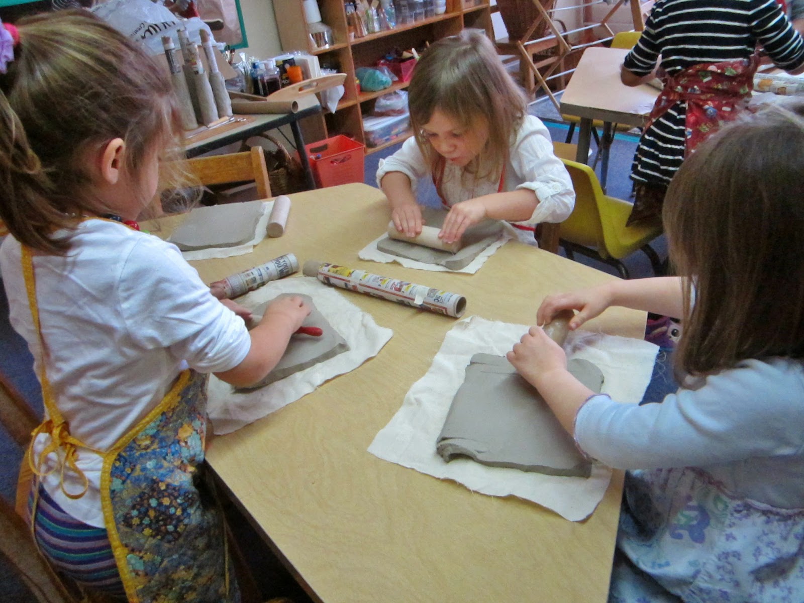 art and soul preschool: Creating with Clay