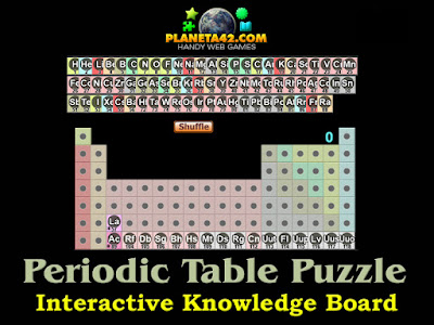 Electronic Game School: Periodic Table Puzzle