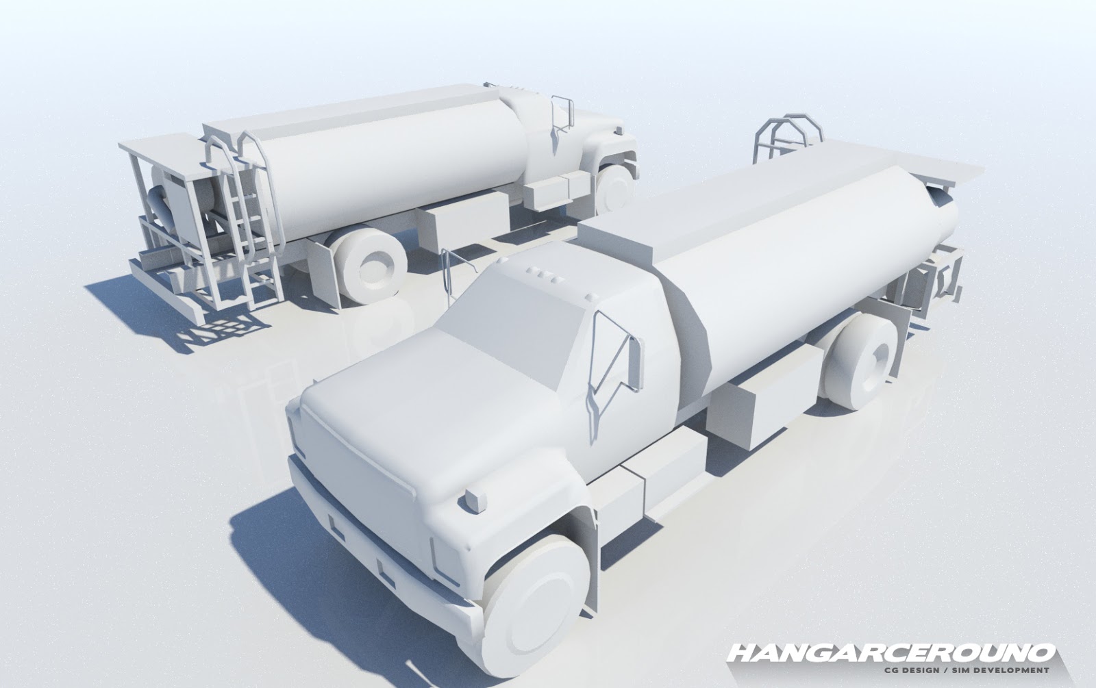 HANGARCEROUNO: GM Fueltruck mesh