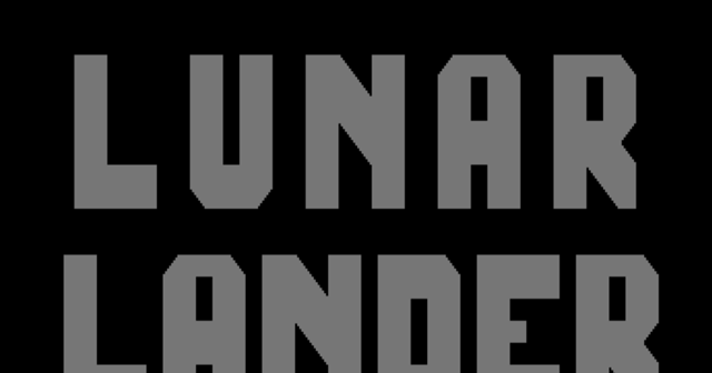 Indie Retro News: Lunar Lander - Atari's 1979 classic finally given ...
