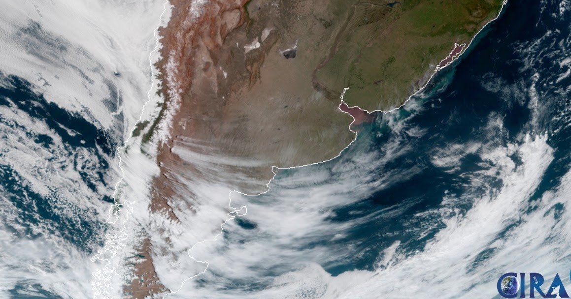 Meteorología Práctica: Foto Geo-Color obtenida por el GOES-16, el 27 ...