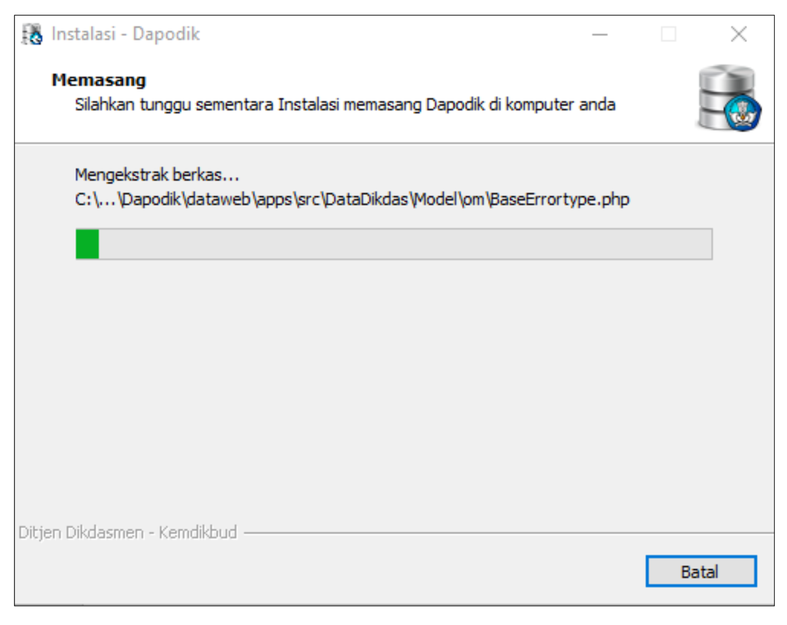 Hehe: Dapodik Versi 2019 data.dikdasmen.kemdikbud.go.id