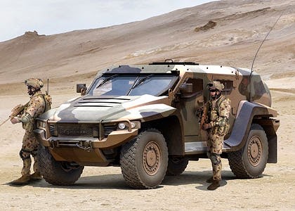 WARFARE TECHNOLOGY: HAWKEI 4x4