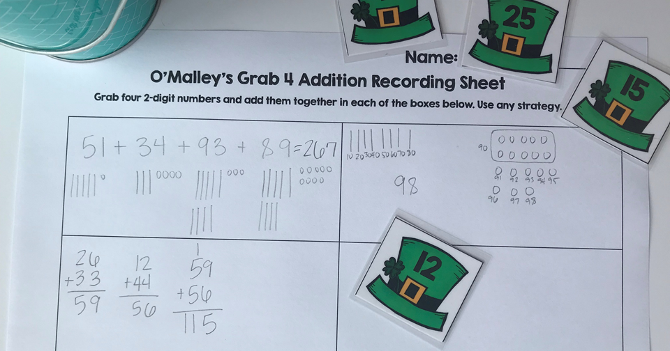 The Original Math Maniac: March Is Here! Get Your Math Stations Ready!