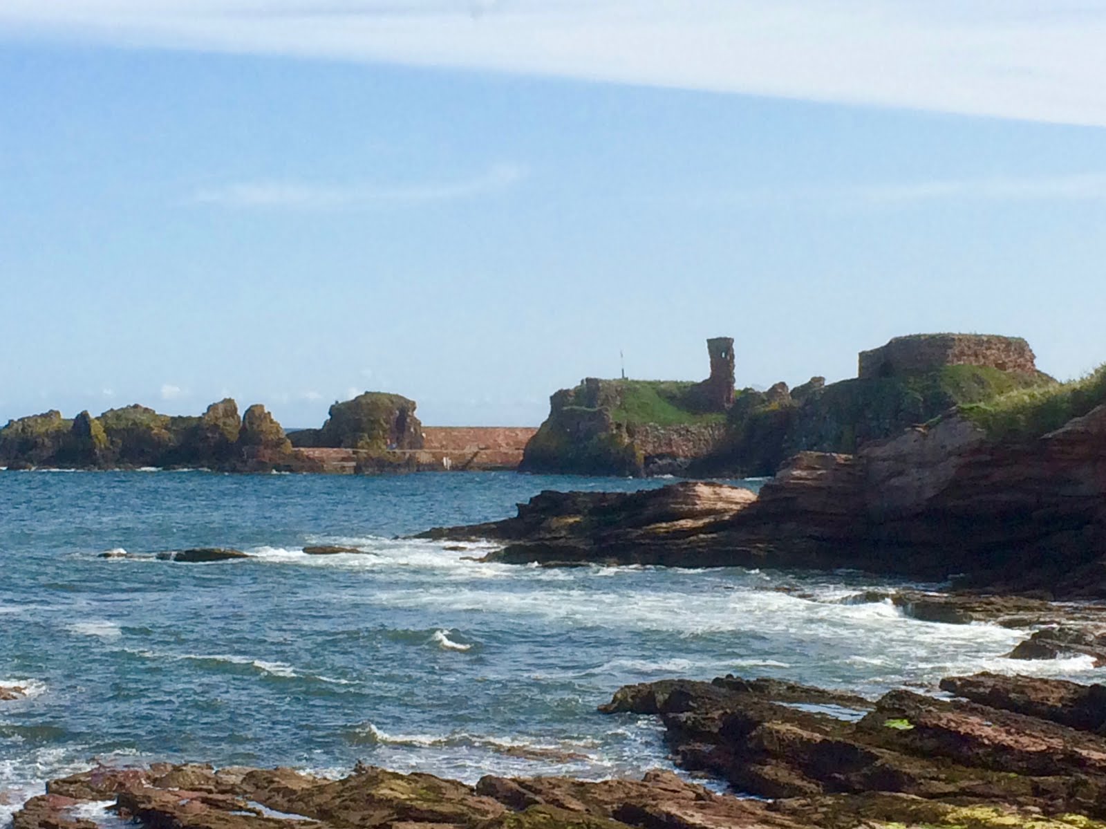 Days out in the Borders : Dunbar Castle
