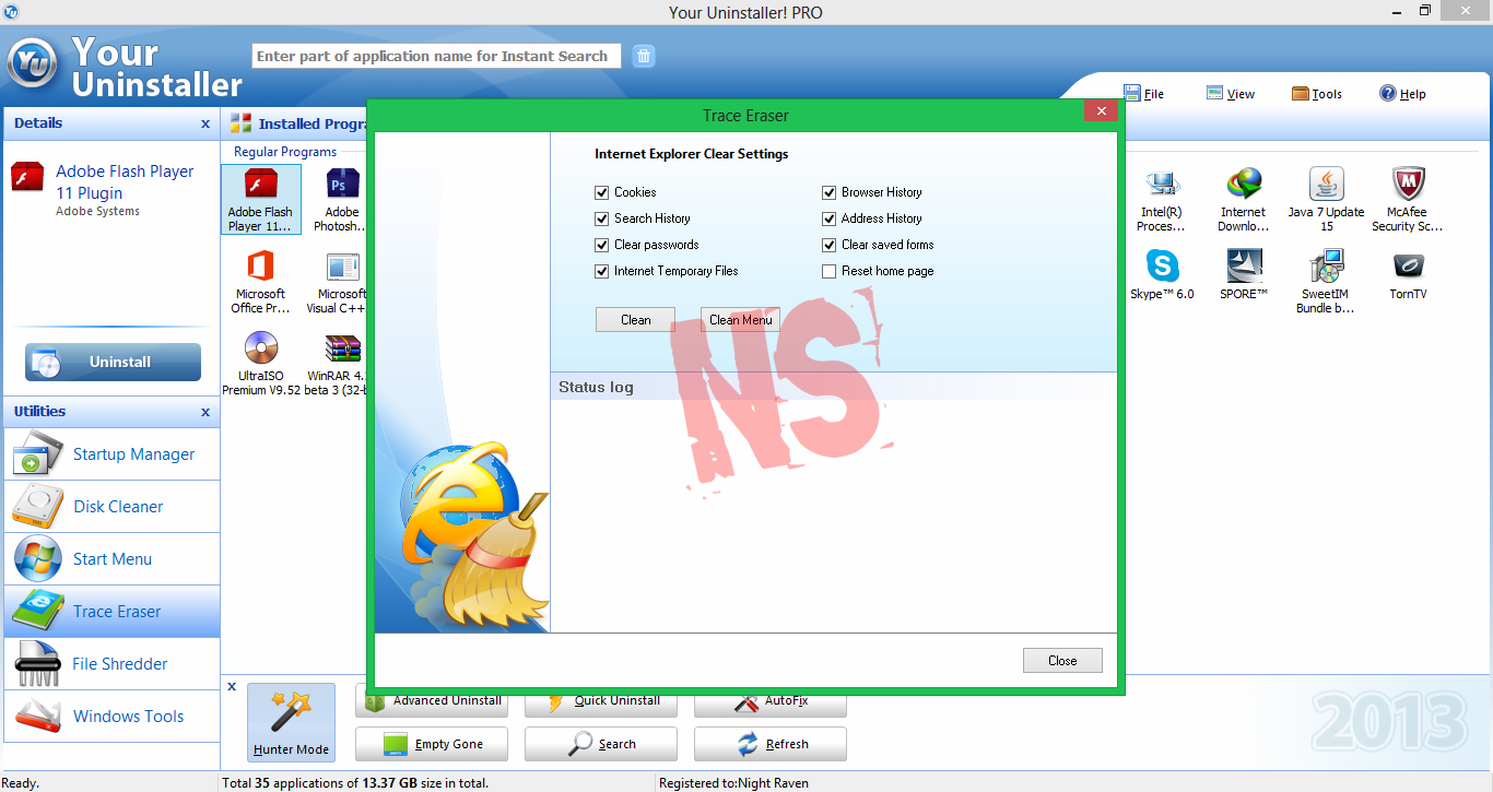 Windows internet cleaner pro v7.5 : cantmadmirth