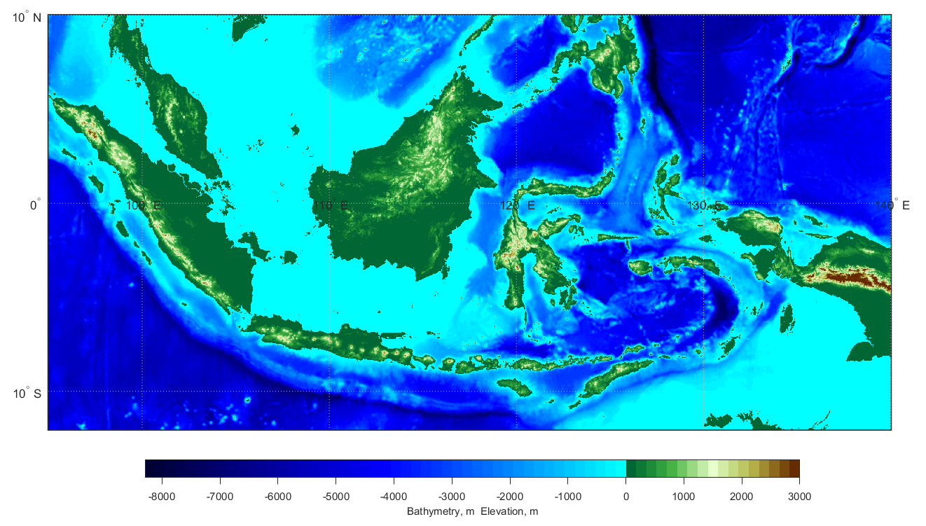 Creating Indonesian Bathymetri Map using Matlab Script | ad(d)ictives+