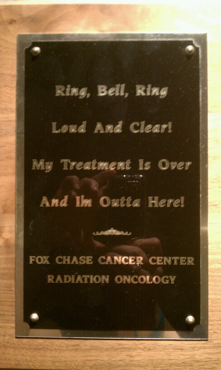 The Reedell Family Blog: Ring that bell - we are outta here!