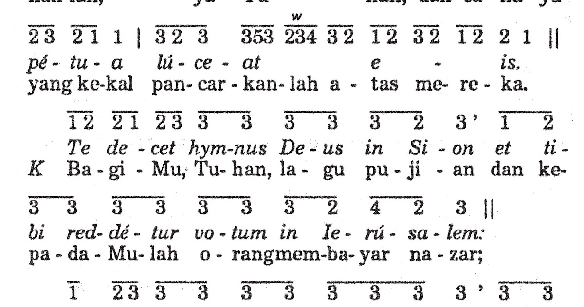 St Caecilia Choir Mkw: Requiem - Puji Syukur No 708