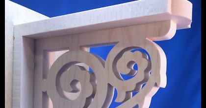 Scrollsaw Workshop: Fretwork Bracket Scroll Saw Pattern