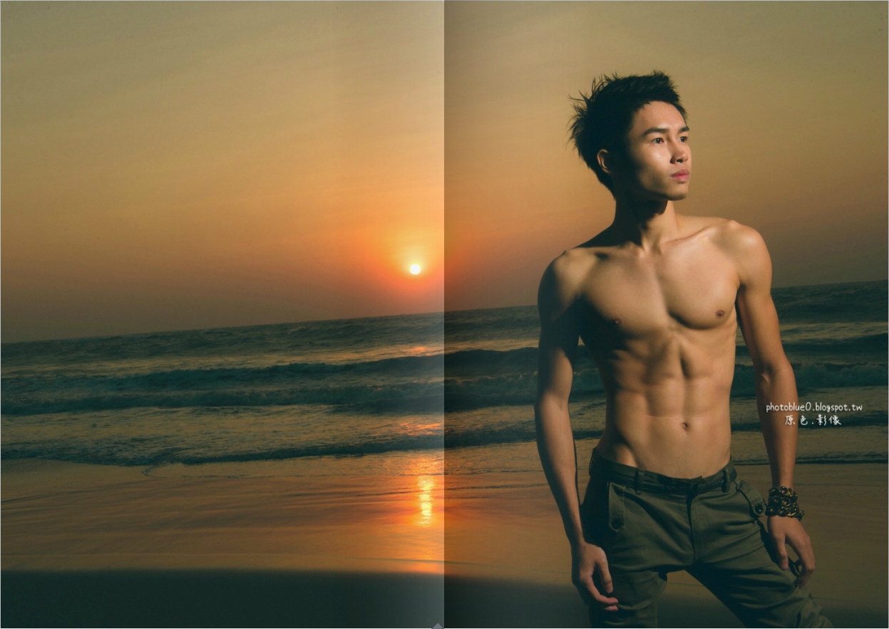 HOT MALE MODELS: Blue Man 20 - EX