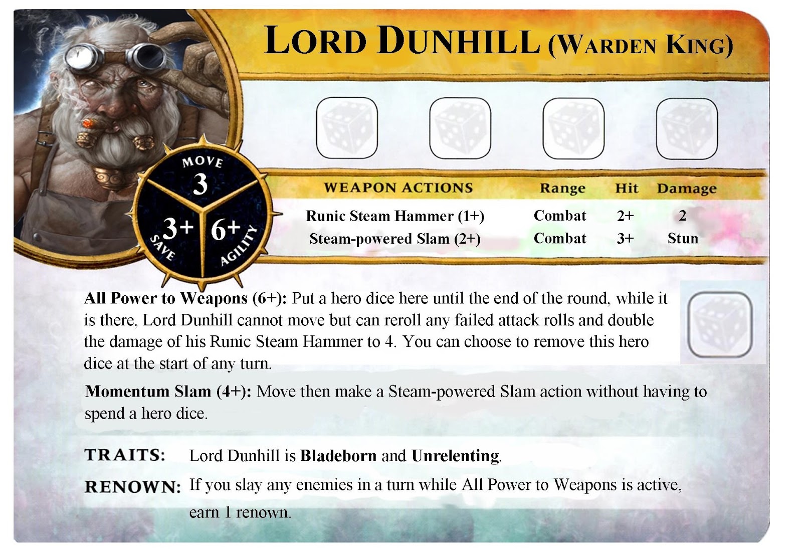 Bits Addiction: HeroQuest Silver Tower - Custom Hero Cards