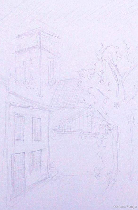 Andrew Perugia Artworks: Drawings: OCA Part 3: Assignment 3