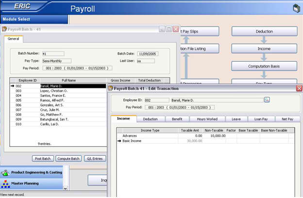 Jupiter Systems, Inc. 1985: ERIC(ERP Software)- Personnel