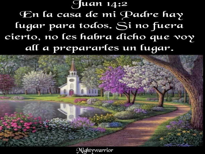JESUS PODEROSO GUERRERO: Juan 14:2~~~ " Moradas celestiales para todos