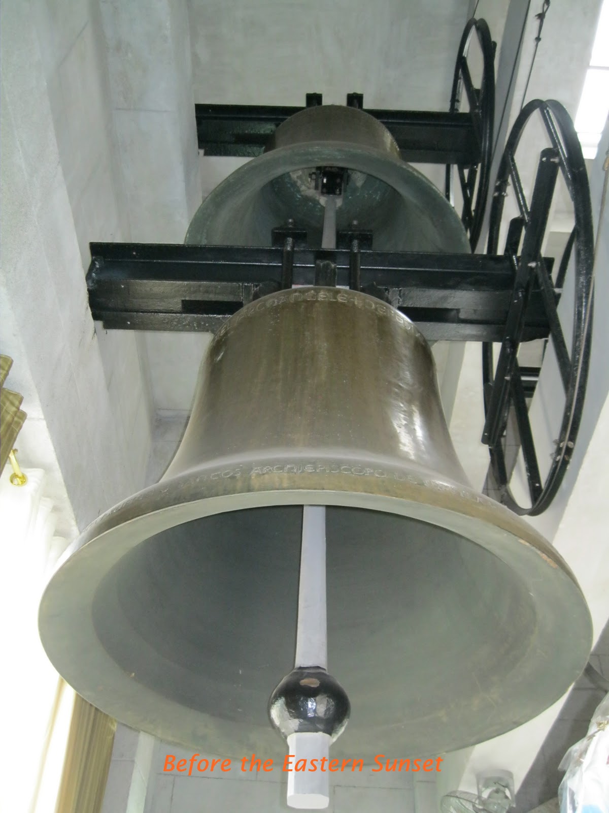 Giant Bells of Manila Cathedral |Filipino Sojourner