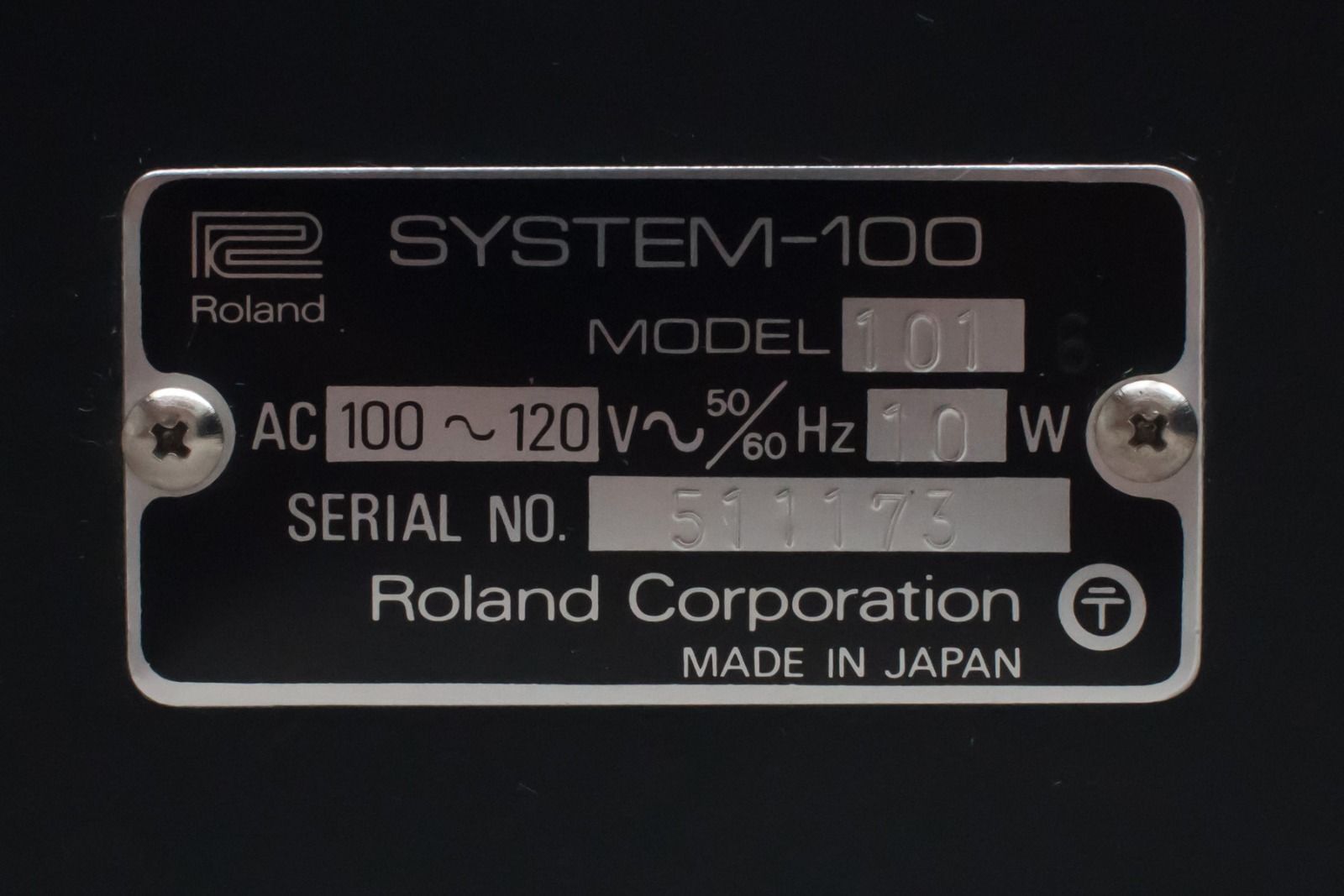 MATRIXSYNTH: Roland System 100 (Model 101) Keyboard SN 511173