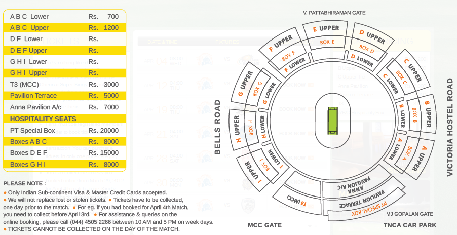 Get upto 15% discount on IPL tickets