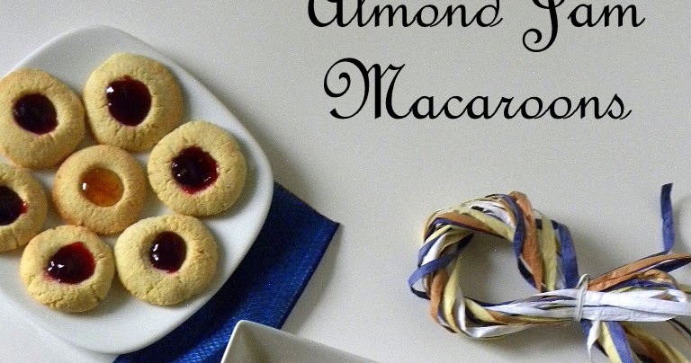 Sujas Kitchen: Almond Jam Macaroons