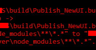 程岳: msbuild copy files - Illegal characters in path error