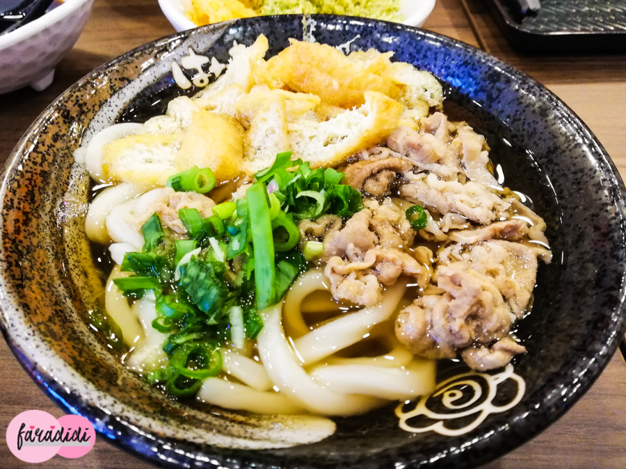 Yoshinoya Hanamaru Beef Udon