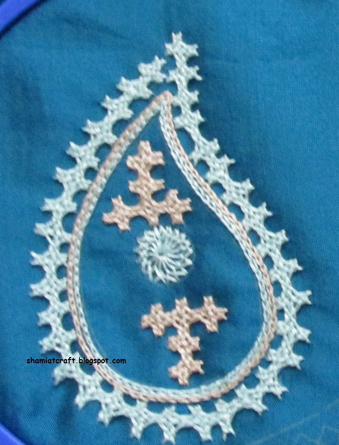 MY CRAFT WORKS: Kutch work mango design